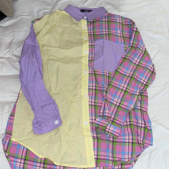 SHEIN | Tops | Button Up | Poshmark